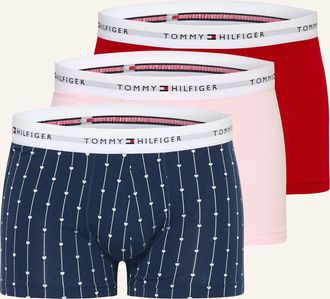 Tommy Hilfiger 3er-Pack Boxershorts rot