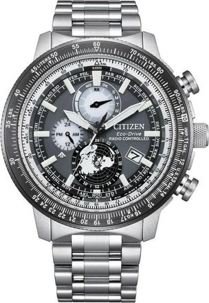Citizen Citizen, Homme, Accessoires, Gris, Taille: ONE Size Montre de sport en acier inoxydable