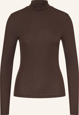 someday Someday Rollkragenshirt Kavery braun