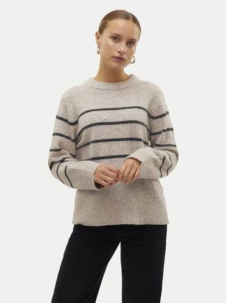 Vero Moda Pullover Flawless 10320487 Beige Loose Fit