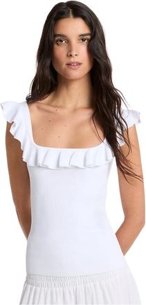 Michael Kors Femme, Blouses et Chemises, Blanc, Taille: 36 FR Top
