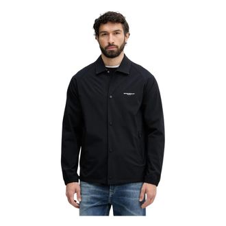 Emporio Armani Homme, Vestes, Bleu, Taille: 2XL Iconico Jacket