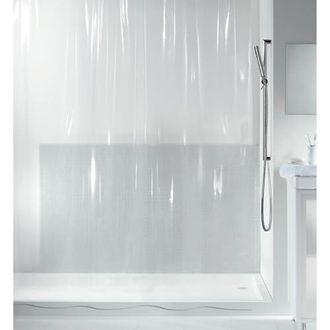 Spirella Rideau de Douche PEVA Transparent 180x200cm Transparent