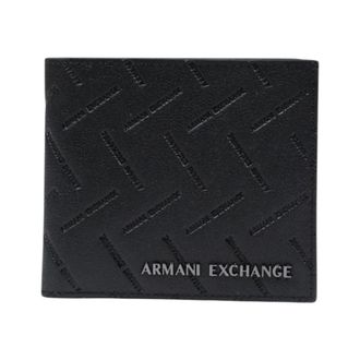 A|X Armani Exchange Homme, Accessoires, Noir, Taille: ONE Size Classic Bifold Wallet