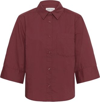 Part Two Femme, Blouses et Chemises, Rouge, Taille: 40 FR Chemises