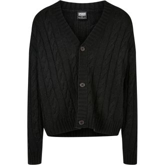 Urban Classics Strickjacke f&uuml;r Herren (Schwarz)