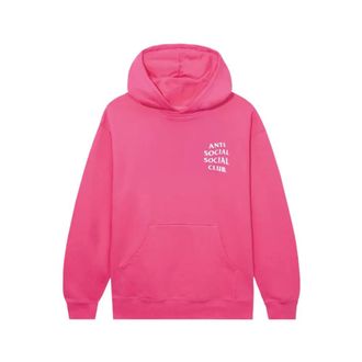 ANTI SOCIAL SOCIAL CLUB Airbrushed Hoodie - - Sweatshirts & Hoodies - Damen - Rosa - L