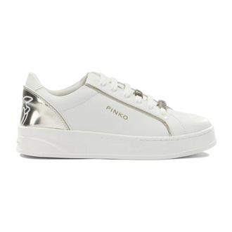 Pinko Pinko, Femme, Chaussures, Blanc, Taille: 36 EU Iris Baskets