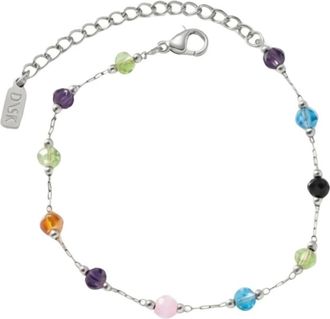 Dansk Copenhagen Eira Soft Waterproof Silver Stainless Steel Bracelet - Polished Finish - - Accessories - Damen - Grau - ONE SIZE