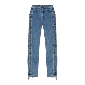 Rotate Rotate Birger Christensen, Femme, Jeans, Bleu, Taille: W27 Jean avec cravate