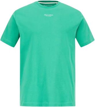 Marc O'Polo Herren T-Shirt gr&uuml;n Baumwolle