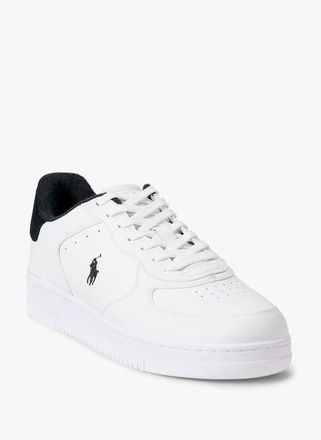 Polo Ralph Lauren Baskets bi-mati&egrave;re en cuir m&eacute;lang&eacute;