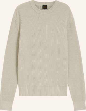 HUGO BOSS Pullover Akipano Regular Fit beige