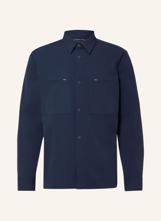 Calvin Klein Overshirt blau
