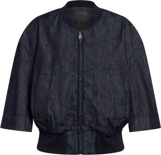 Dondup Femme, Vestes, Bleu, Taille: 38 FR Bomber Jacket