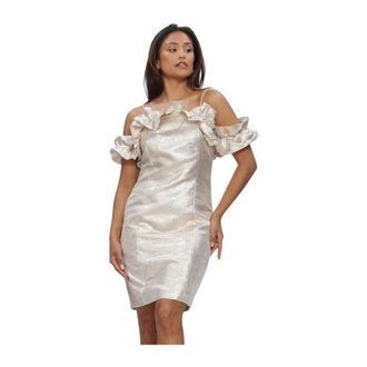 Bruuns Bazaar WallichiaBBMartha dress - - Dresses - Damen - Gelb - M