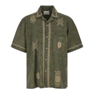 Isabel Marant Zekim Shirt - - Shirts - Herren - Gr&uuml;n - L