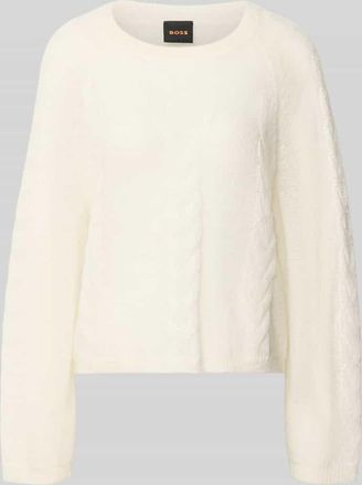 Boss Orange by Hugo Boss Regular Fit Pullover aus reiner Baumwolle Modell C_Fypera