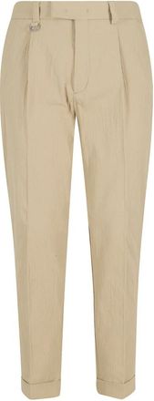 Paolo Pecora Homme, Pantalons, Brun, Taille: M Chino Pantalons