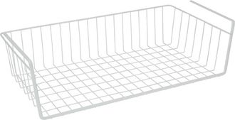 Metaltex Babatex Schrankkorb 30 x 26 x 14 cm, plastifiziert, wei&szlig;
