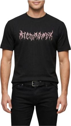 John Richmond Homme, Tops, Noir, Taille: 2XL T-shirt Neteh
