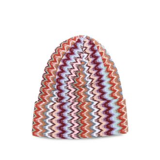 Missoni Zigzag Knit Beanie Hat