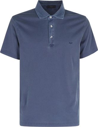 Fay Homme, Tops, Bleu, Taille: XL Classic Polo