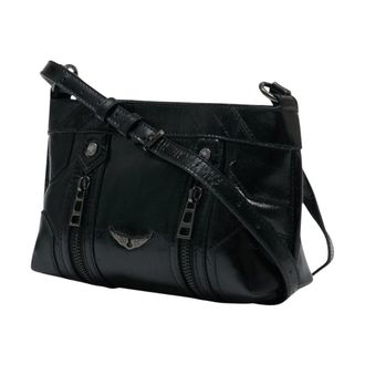 Zadig&Voltaire Femme, Sacs, Noir, Taille: ONE Size Sunny Mood Retro Patent Bag