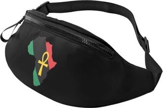 Generic Ankh Africain Sac &Agrave; Bandouli&egrave;re Polyvalent Sac De Voyage Unisexe Poche Poitrine Pour Travail Shopping V&eacute;lo &Agrave; Dos 14X35Cm