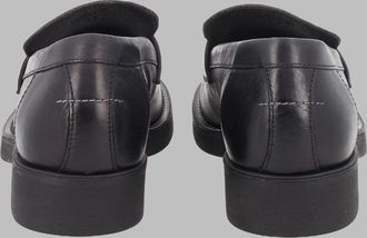 Maison Margiela Leather Loafers - Black