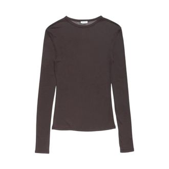 Acne Studios Rw-Wn-Tshi000003 - - Tops - Damen - Braun - S