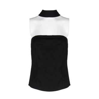 Vivetta &Auml;rmellose Oberteile - - Tops - Damen - Schwarzk - XS