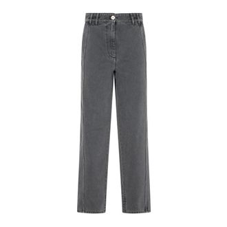 Patou Anthrazit Cargo Hose - - Jeans - Damen - Grau - S