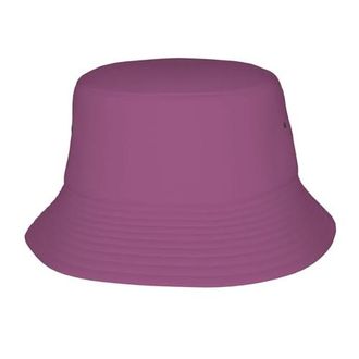Generic Chapeau De Godet Image Rouge Raisin Uni Chapeaux De Visi&egrave;re Mode Pliable Bonnet De Soleil, pour Plage, Le Camping, Chasse, 56-58cm