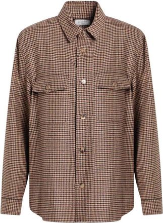 Saint Laurent Damen, Blusen & Hemden, Braun, MGröße