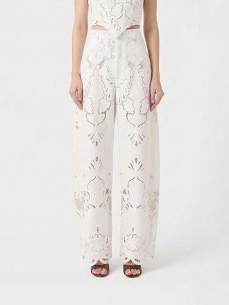 Giuseppe Di Morabito Pantalon Femme couleur Blanc