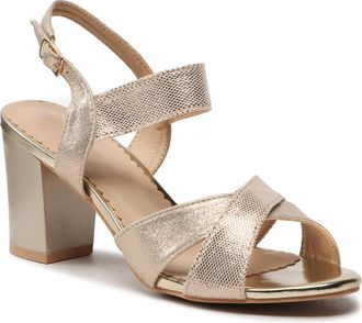Clara Barson Sandalen Clara Barson KL-230801-01 Goldfarben