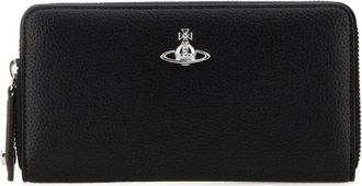 Vivienne Westwood Femme, Accessoires, Noir, Taille: ONE Size Logo Wallet