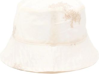 Our Legacy Homme, Accessoires, Beige, Taille: S/M Ivory Bloom Ethereal Veil Chapeau Bob