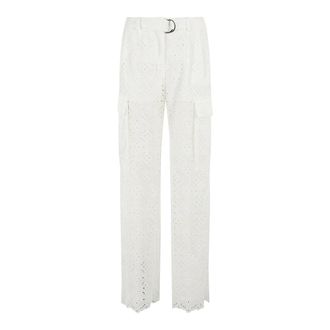 Ermanno Scervino Stylische- weite Hosen - - Trousers - Damen - Wei&szlig; - XS