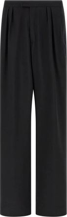 Dries Van Noten Homme, Pantalons, Noir, Taille: L Preaches Bis Wool-Mohair Pantalons