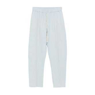 Semicouture Femme, Pantalons, Bleu, Taille: 40 FR Buddy Pantalons