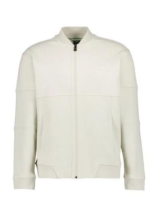 HUGO BOSS Herren Pullover beige unifarben