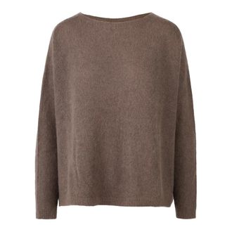 Bomboogie Femme, Pulls, Brun, Taille: 42 FR Pull oversize sans couture en m&eacute;lange dalpaga