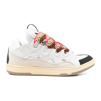 Lanvin Homme, Chaussures, Blanc, Taille: 44 EU Polo Chemises