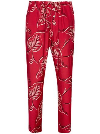 Bode pantalon Begonia à lien de resserrage - Rouge