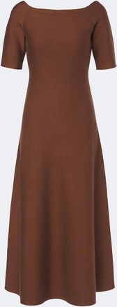 Gabriela Hearst Midikleid Vivia aus Wolle, Seide und Kaschmir