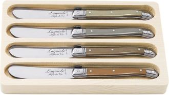 Laguiole Buttermesser Premium Line, 4-teilig, Treasure