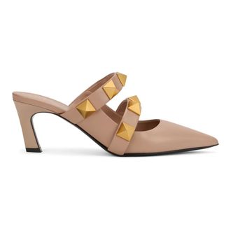 Valentino Garavani Femme, Chaussures, Rose, Taille: 38 1/2 EU Rockstud Mule