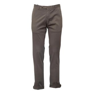 Pantaloni Torino Slim Fit Chino-Hose - - Trousers - Herren - Braun - 4XL